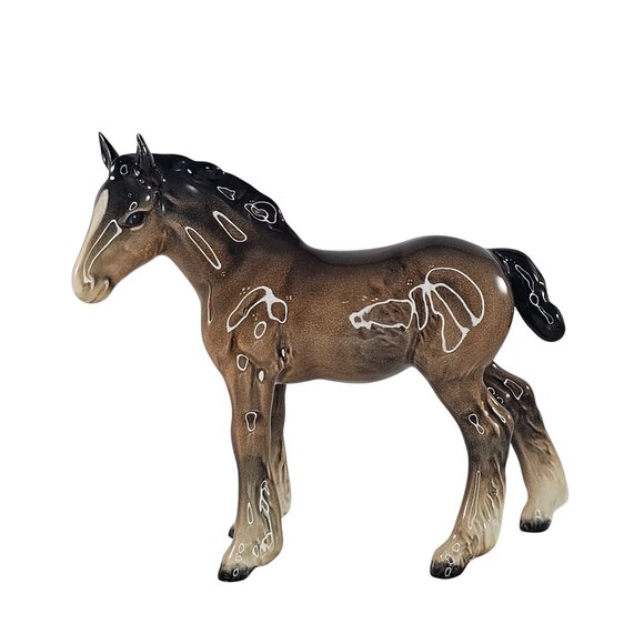 Beswick England | Accents | Beswick England Shire Foal Brown Glossy ...